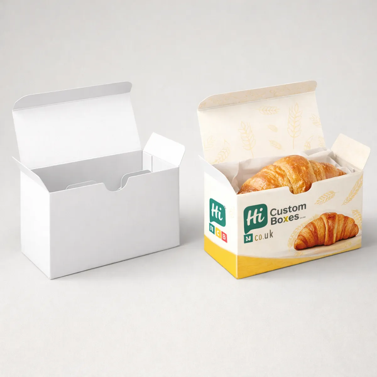 Croissant Boxes | Custom Bakery Packaging UK