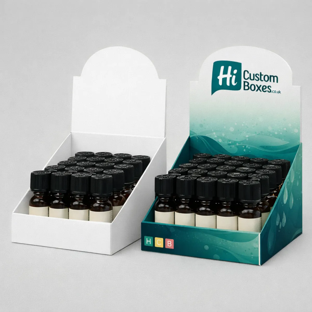 Bottle Display Boxes | Custom Retail Packaging UK