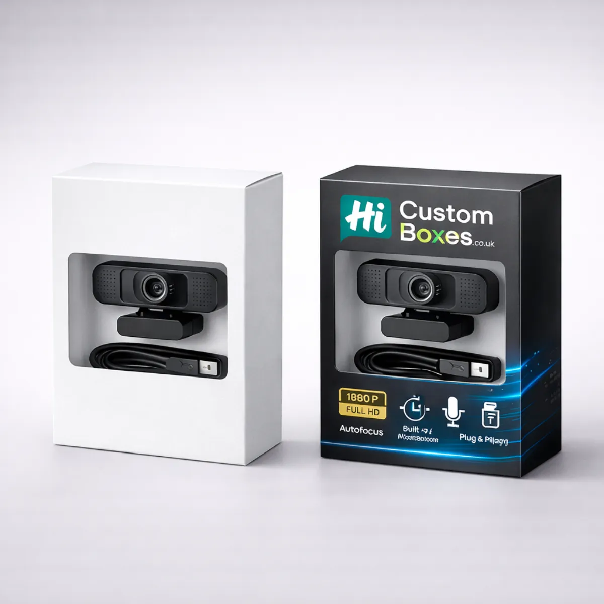 Premium Webcam Boxes – Protect & Impress Your Customers