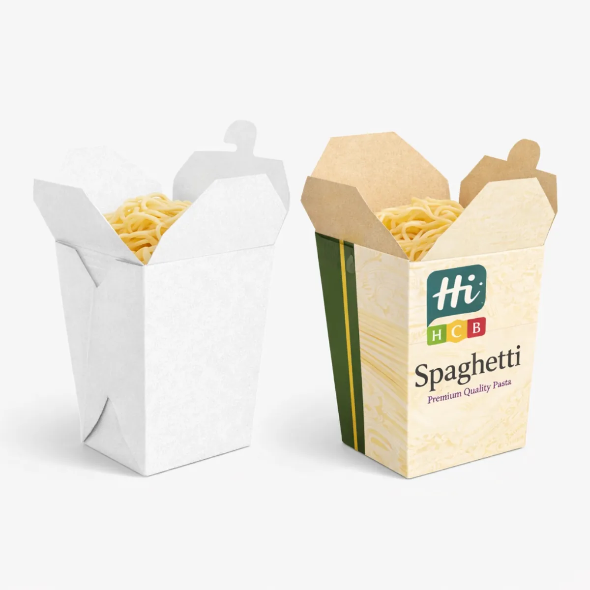 Spaghetti Packaging Box | Eco Takeaway Boxes UK